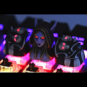 WW keycap Prince hat keycaps Metal Base Transparent Design Cheery MX Gaming Keycaps Little Prince X Zomo