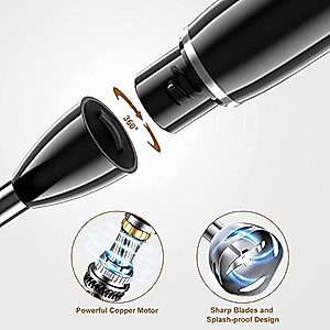Multi-Use Immersion Blender, Hand Blender with Powerful Copper Motor 800W, High Speed, Turbo Mode, 3 in 1 Handheld Blender Stick Stainless Steel Blades, Whisk, Beaker with Measuring Marks, and Chopper