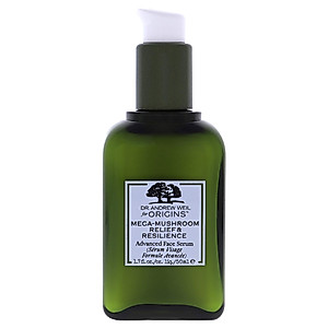 Origins Dr. Andrew Weil Mega-mushroom Skin Relief Advanced Face Serum 50ml, 1.7 Fl Oz (Pack of 1), (I0110390)