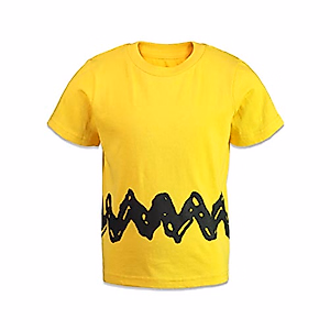 Peanuts Snoopy Charlie Brown Woodstock Toddler Boys T-Shirts 4 Pack 5T