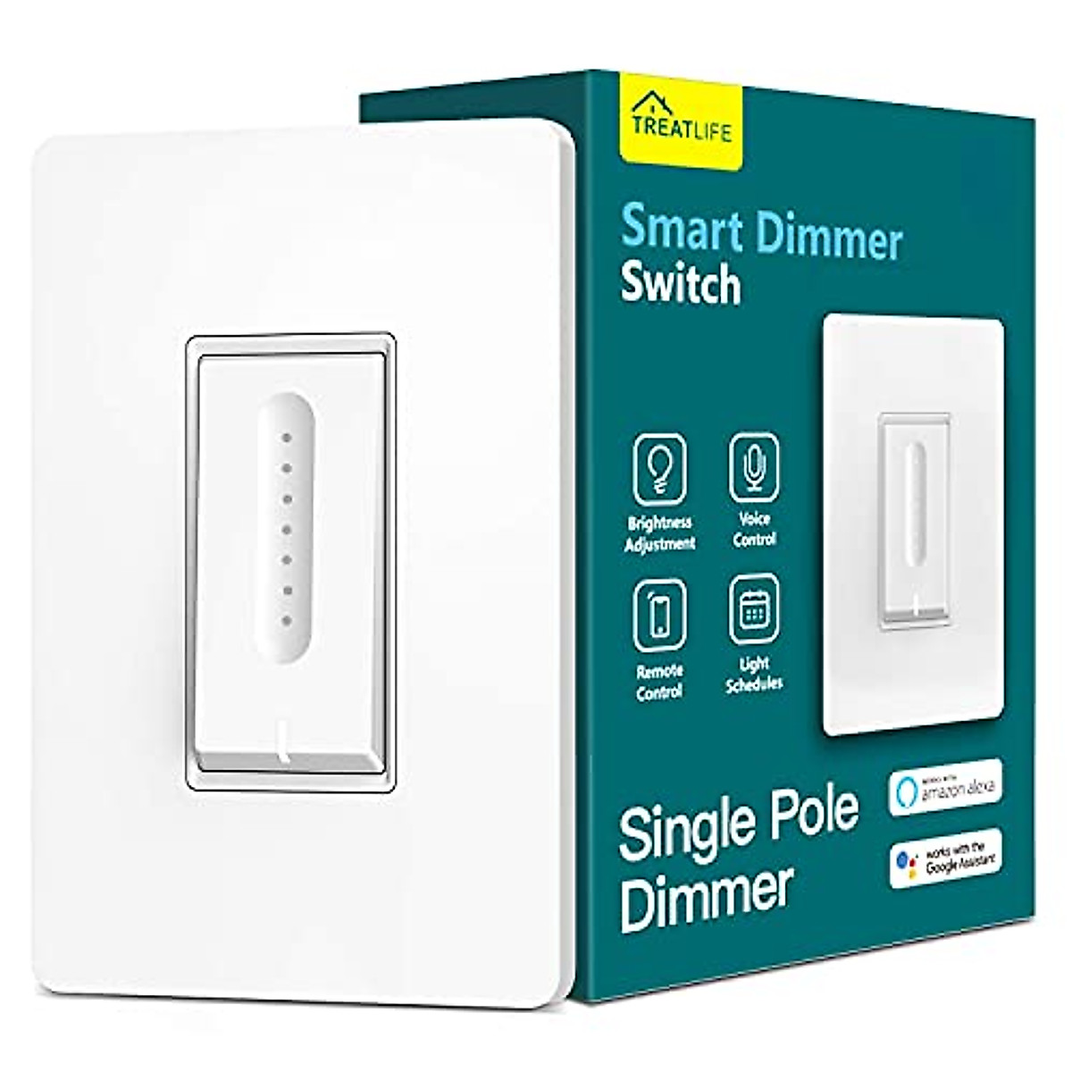 1Pack Smart Dimmer Switch + 4Pack Smart Light Switch Bundles