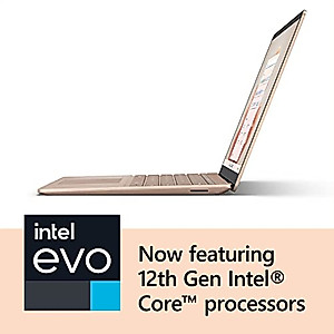Microsoft Surface Laptop 5 (2022), 13.5" Touch Screen, Thin & Lightweight, Long Battery Life, Fast Intel i5 Processor for Multi-Tasking, 512GB Storage with Windows 11, Sandstone