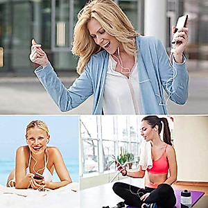 2 in 1 iPhone Headphones Adapter, [Apple MFi Certified] 2 Pack Lightning to 3.5mm Headphones Aux Audio + Charge Jack Adapter Dongle Splitter Compatible with iPhone14/13/12/11/SE/XS/XR/X/8/7