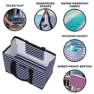 SCOUT Original Deano - Extra Large Utility Tote Bags For Women - Open Top Beach Bag, Pool Bag, Work Bag, Shopping Bag