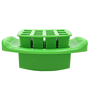 FunBites Food Cutter for Kids, Green Squares