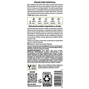 Biotera Anti-Frizz Smoothing Conditioner | Smooths & Controls Frizzy, Unruly Hair | Microbiome Friendly | Vegan & Cruelty Free | Paraben Free | Color-Safe | 32 Fl Oz