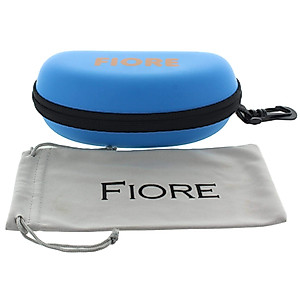 Fiore Island Sol Polarized Bifocal Sunglasses Sports Wrap Sun Readers Rimless TR90 Bi Focal Reading Glasses For Men And Women | 100% UV Protection