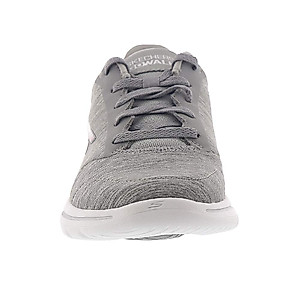Skechers Women's Go Walk 5 True Sneaker, Grey, 8.5 Wide