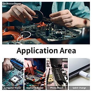 Luckyrao DC Power Supply Adjustable Variable Regulated Power Supply, High Precision Digital Switching Power Supply, with USB Charging Interface， with Encoder knob Adjustment (30V5A)