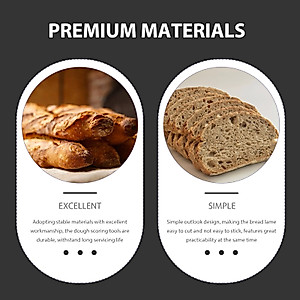 Kichvoe 1 Set UFO Bread Lame Cutter Bread Lame Scoring Homemade Dough for Artisan Bread Makers Razor Cutter Slashing Tool Accessories for Cutting Supplies