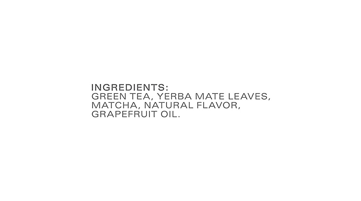 TAZO Matcha Mate Grapefruit Tea Bags - Energize Your Day