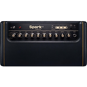 Positive Grid Spark Guitar Amplifier + Traveler Bag Bundle - Electric, Bass and Acoustic Guitar 40-Watt Combo Amp Including Spark Mobile App