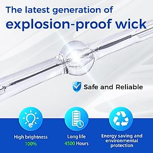 Gzwog 1026952/NP34LP/BL-FU260B/SP.72701GC01 Replacement Projector Lamp Bulb with Housing for SMARTBOARD U100 U100W NEC NP-U321Hi-TM NP-U321Hi-WK NP-U321H-WK/U322Hi OPTOMA EH319USTi EH320USTi X320USTi