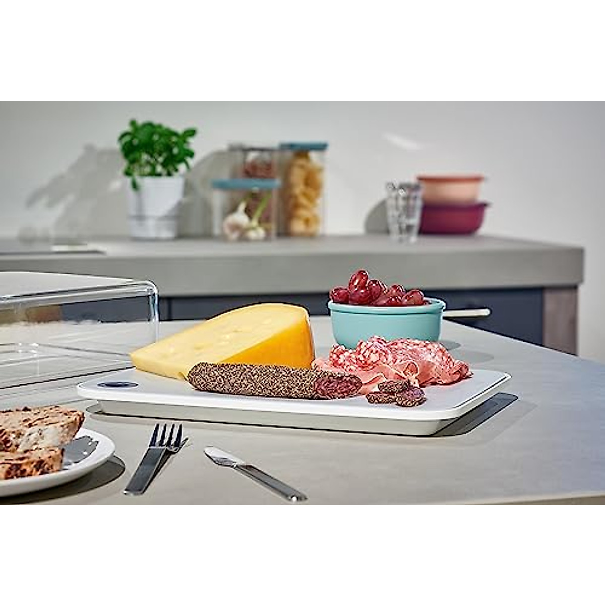 Mepal Modula Large Serving Dome, 4500 ml, Clear