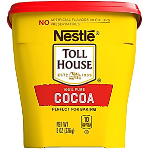 NESTLE TOLL HOUSE Cocoa 8 oz. Tub