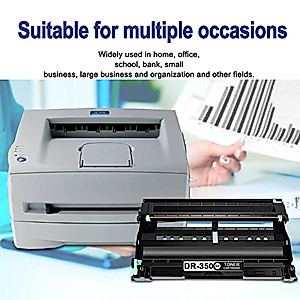 (1 Pack, Black) DR350 Compatible Drum Unit (Not Include Toner) Replacement for Brother IntelliFax 2820 2910 2920 2850 MFC-7220 7225 7820 7420 7820N HL-2040 2040N 2070N Printer Sold by GALLIUINK