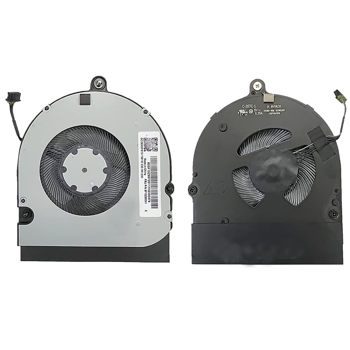 HK-Part Fan for Lenovo ThinkPad L15 (Type 20U3, 20U4) Laptop CPU Cooling Fan 5F10Z58241