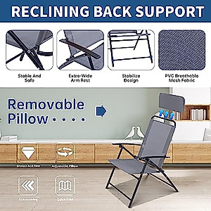 Beach Tent, Beach Cabana+Bistro Set, 4-Piece Outdoor Dining Set, Patio Furniture Set of 2 Folding Chairs, Small Glass Dining Table, and A Tilted Umbrella