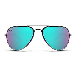 Blenders Eyewear A Series – Aviator Style Polarized Sunglasses – 100% UV Protection – For Men and Women – Planet Nine