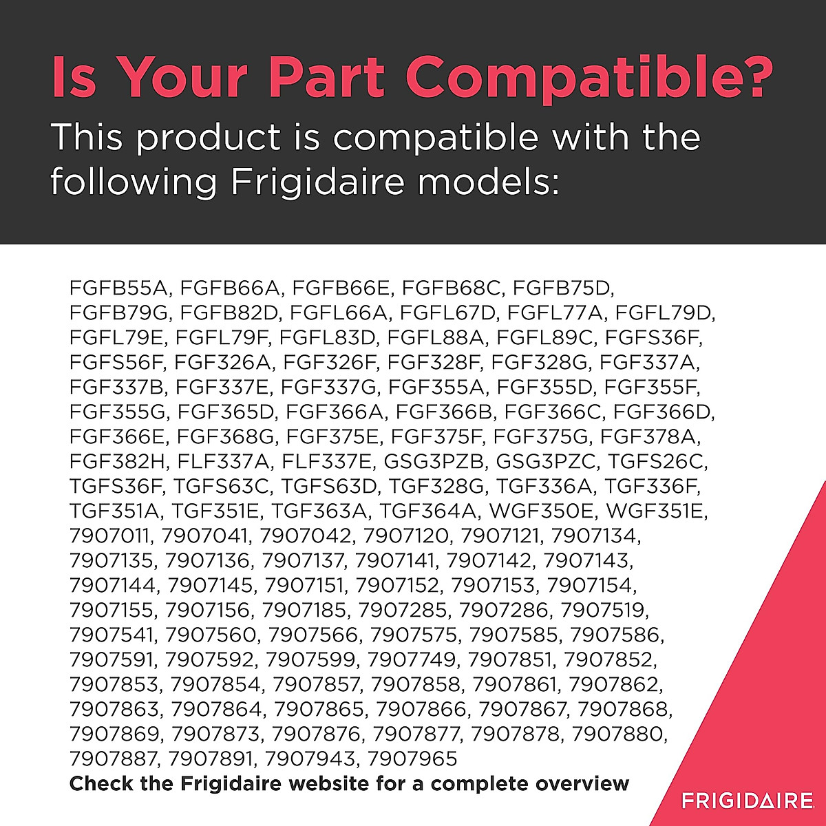 Frigidaire 316219004 Wiring Harness for Range