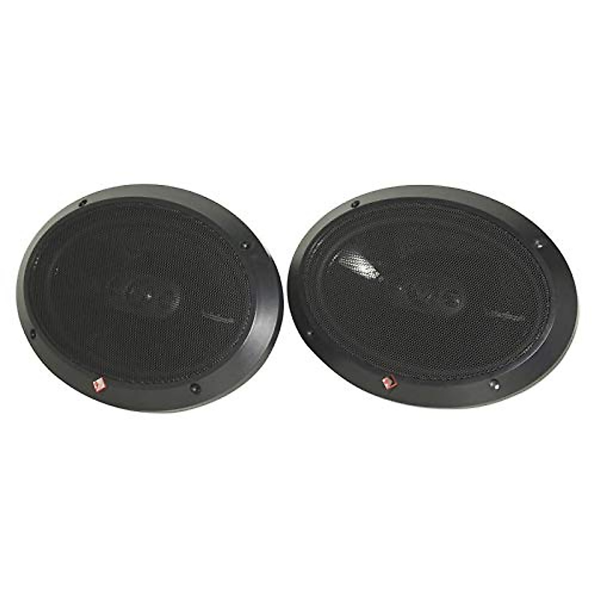 (4) Rockford Fosgate P1694 600 Watt 6x9" Punch Series 4-Way Car Audio Speakers - FlexFit basket design - OEM adapter plate included-PEI dome tweeter-Butyl midrange rubber surround