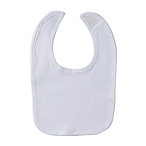 Gerber unisex baby 6-pack Dribbler Bundle bibs, White, One Size US