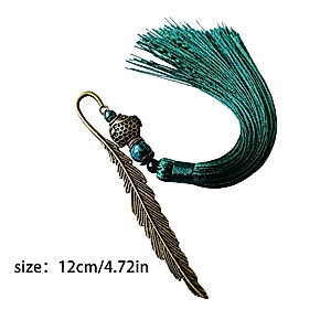 Classical Tassel Metal Bookmark Creative Student Stationery Handmade Retro Ancient Style Small Giftsurplus Year After Year Stationery Paper and Envelopes Set Vintage