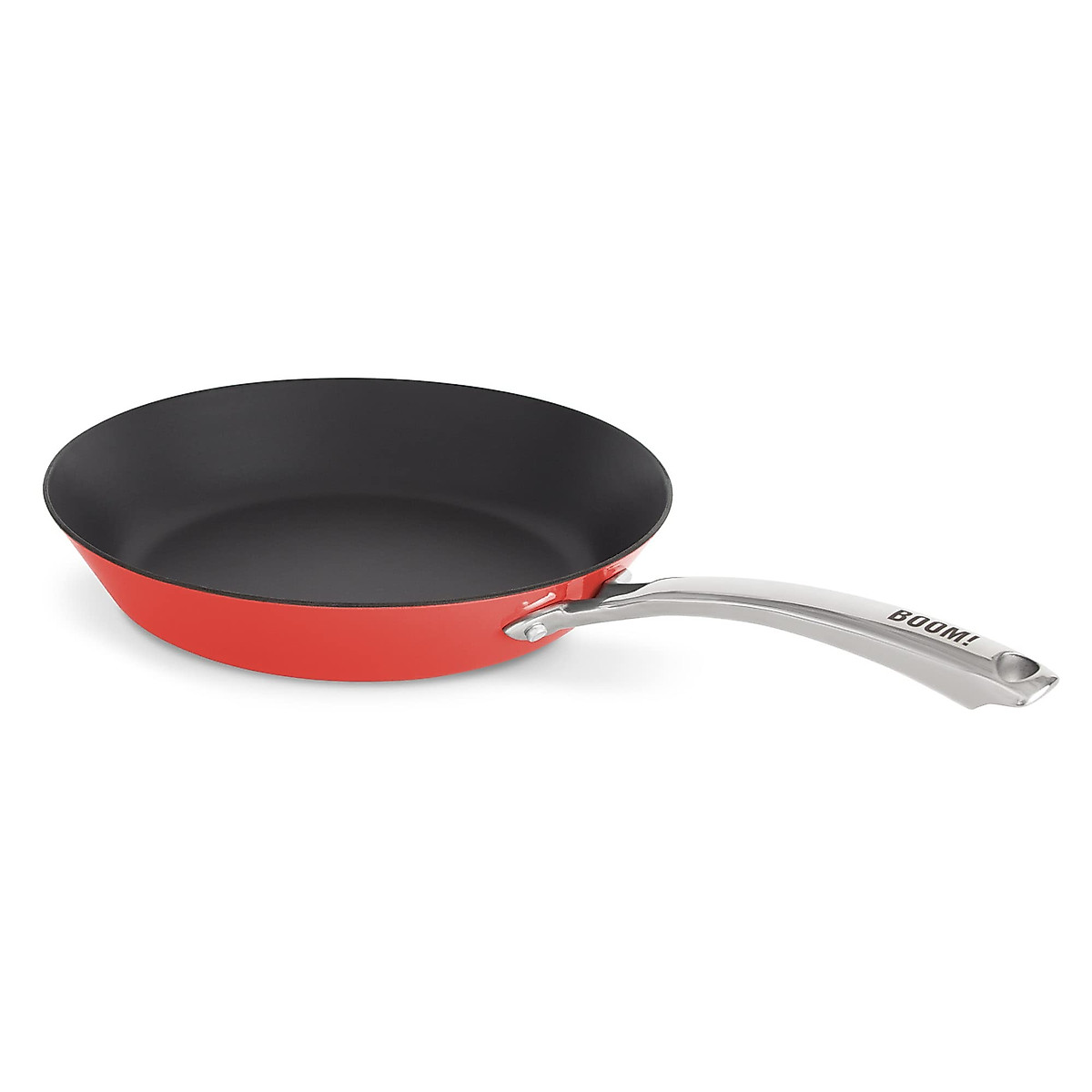 DASH The Fit Cook x 10" Enameled Carbon Steel Fry Pan- Sriracha
