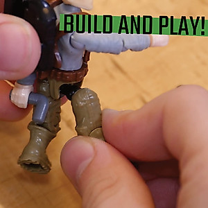 Special Forces Mini Action Figure toy Ages 8-12+ Includes 3 Military Building Sets 6 Soldier Figures Designed as an Educational Gift for Military Enthusiasts. Kids & Parents Quality Family Time 356Pcs