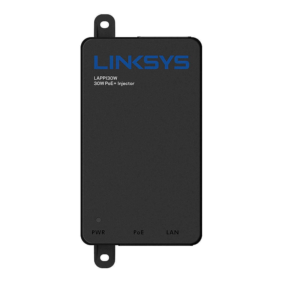 Linksys Gigabit Power Over Ethernet Plus Injector, 30W PoE+ Power Network Reaches Distances Up To 328 ft. (100M), LAPPI30W Black