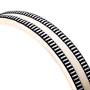 Yibuy Wave Bead Ocean Drum Musical Instrument Percussion Sea Sound Drum Instrument 10 inch Natural Color