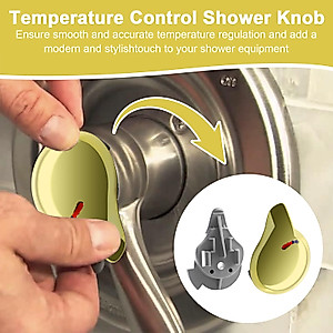 RP28595PB Shower Handle Replacement for Delta Shower Faucet, Shower Parts Replacement Compatible with Delta RP28595 Shower Knob Replacement