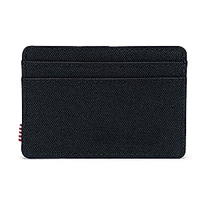 Herschel Supply Co. Charlie Rubber RFID Black/Clear One Size