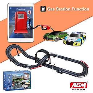 AGM MASTECH Slot car Set with Racing Assistant APP No.ASR-02 1:43 Scale