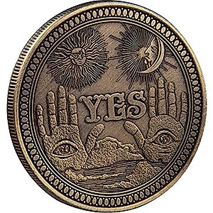 Yes No Challenge Coin Collector's Medallion Souvenir
