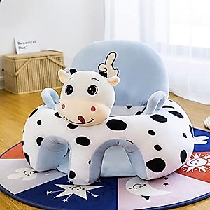 Baby Support Seat Sofa Cartoon Infant Sofa Cute Learning Sitting Chairs Baby Sit Up Chair Back Head Protector Baby Bouncer Infants Floor Seats
