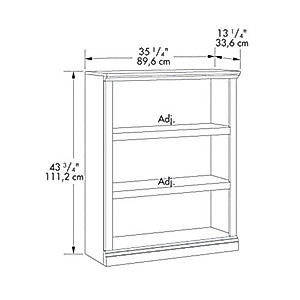 Scranton & Traditional Engineered Wood Co 3 Shelf Bookcase in Select Cherry