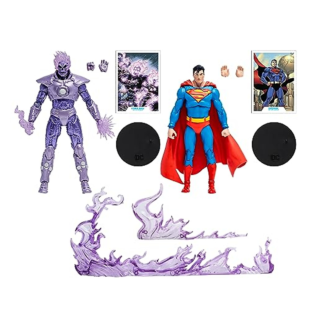 McFarlane Toys - DC Multiverse Atomic Skull vs. Superman 2pk, Gold Label, Amazon Exclusive