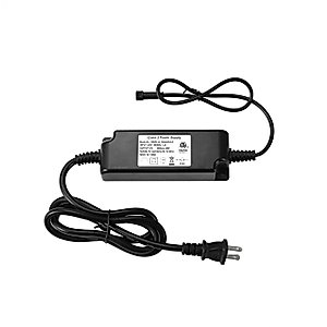FVTLED Power Adapter Only for FVTLED Deck Lights, Transformer, Power Supply ETL Listed DC 12V 48W US Plug Only for FVTLED LED Deck Lights Kit