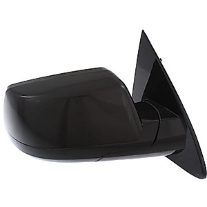 Kool Vue Right Power Heated Mirror for Chevrolet Tahoe Suburban GMC Yukon 2015-2020 Manual Fold Without Signal Light, Blind Spot, Memory, Puddle Lamp & Auto-Dimming Paintable Without Luxury Package