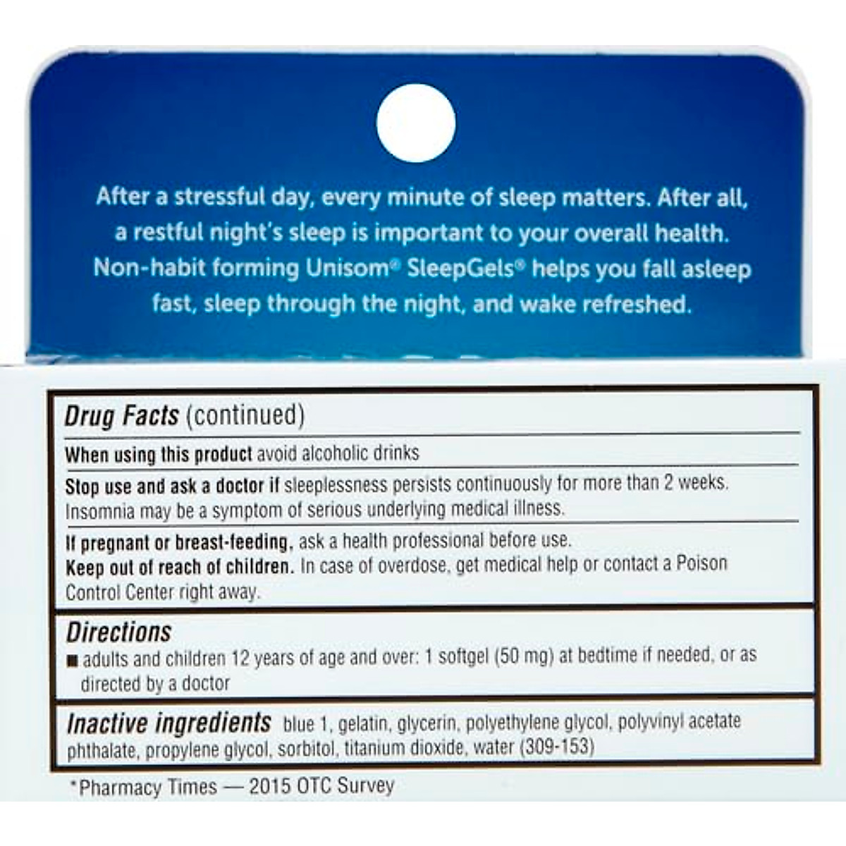 Unisom SleepGels, 32 Softgels per Box