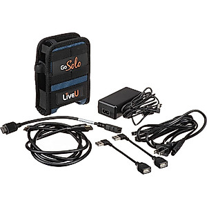 LiveU Solo HDMI Wireless Live Video Streaming Encoder Bundle with MDR7506 Headphones + 32GB Extreme microSD Card + Ethernet Cable + HDMI Cable + Cable Ties + Deluxe Cleaning Kit + More