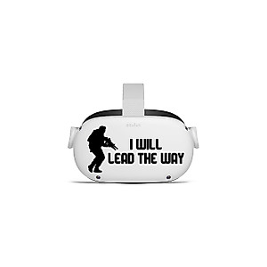 I will lead the way - RuckUp Soldier Series Decals - Oculus Quest 2 - Decals - Black