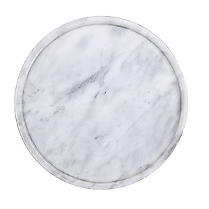 Marble Stone Decorative Tray for Counter Dresser, Nightstand or Desk for kicthen 7.8in