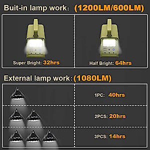 ECO-WORTHY 84Wh Portable Power Station, Solar Generator with 18W Solar Panel, Flashlights, Camp Lamps with Battery, USB DC Outlets, for Outdoor Camping, Home Emergency Power Supply, Hurricane, Fish