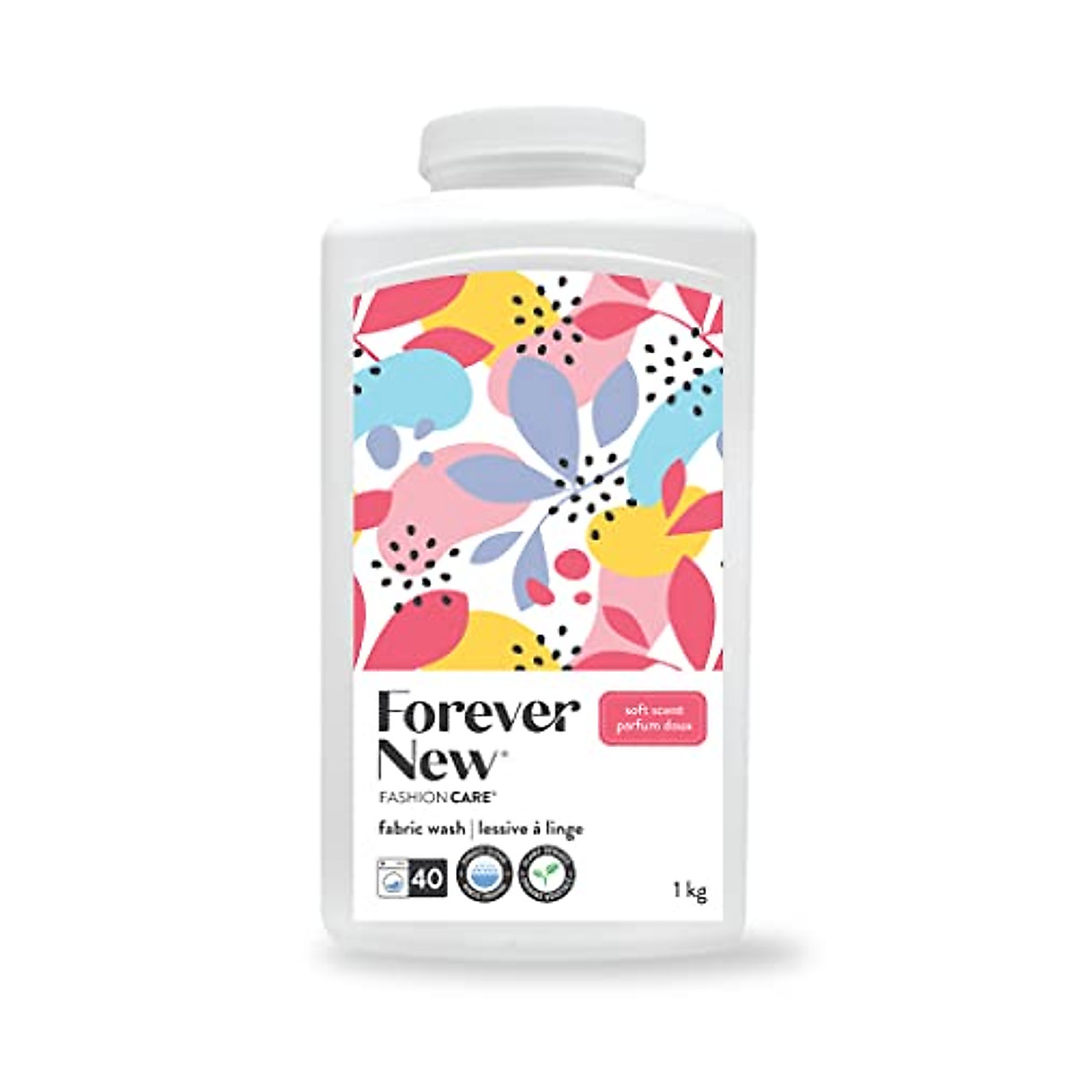 Fashion Care Laundry Detergent Powder Delicate Natural Soft Scented Eco Friendly (2.18 Pound (Pack of 1))