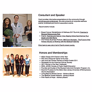 Osteoporosis Workouts with an Exercise Ball , Safe & Easy Stretching Workouts for Seniors, Created by two time award winning trainer of the year recipient Carol Michaels MBA