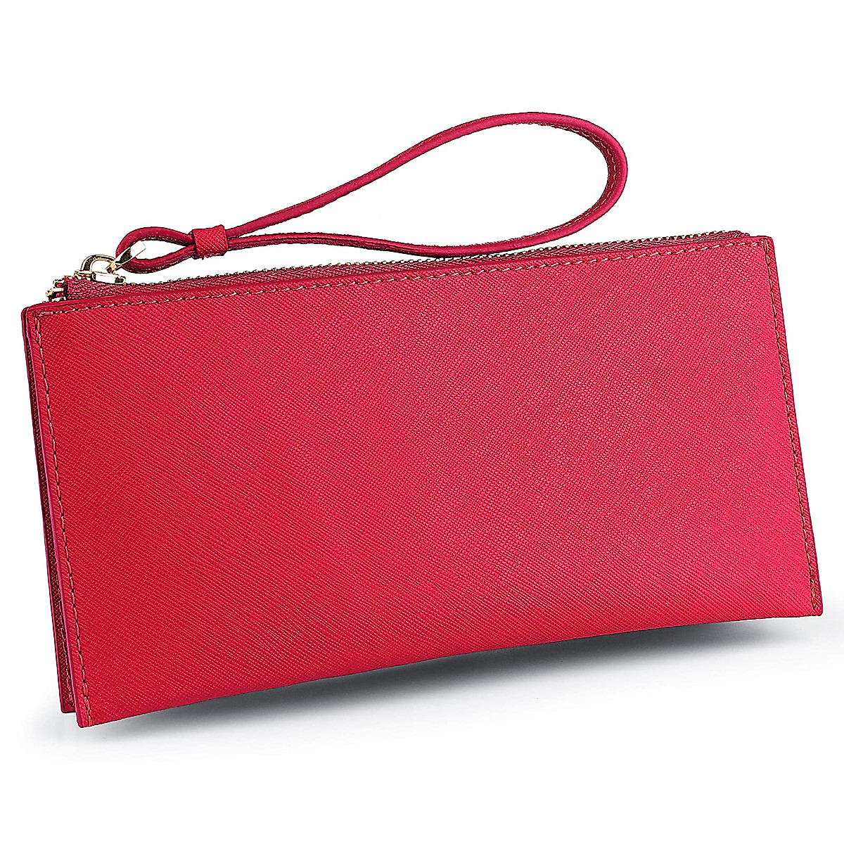 YALUXE Wristlet for Women Clutch Slim Genuine Leather Wallet