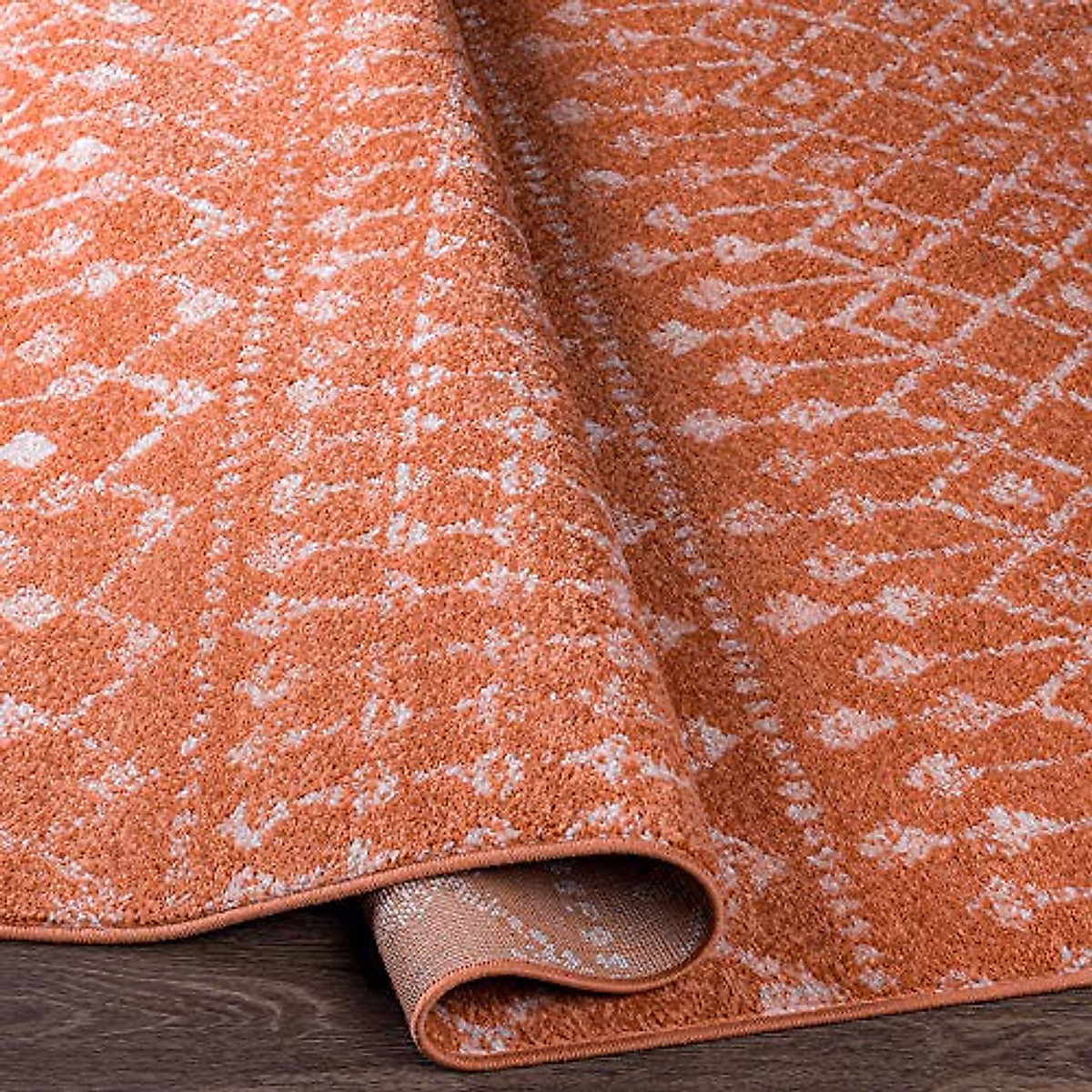 Artistic Weavers Elsie Global Bohemian Area Rug, 5 ft (3 in) x 7 ft (3 in), Burnt Orange