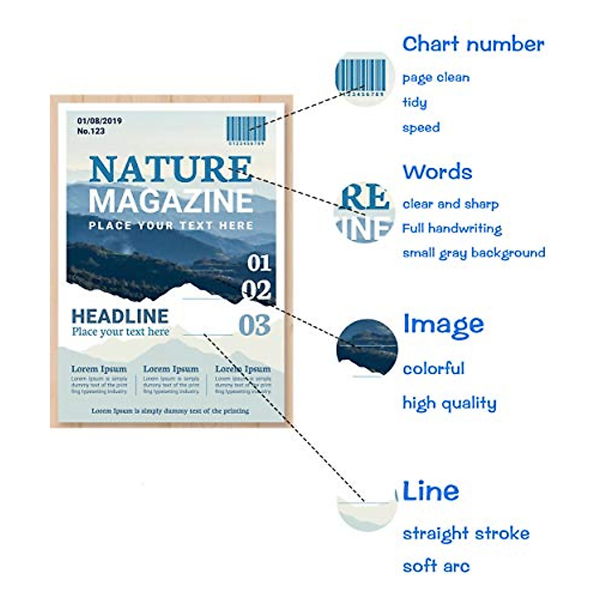 ColorPrint Compatible LC105 Ink Cartridge Color Replacement for Brother LC105XXL LC-105XXL LC-105 XXL Work with MFC J4310DW J4410DW J4510DW 4610DW J4710DW Laser Printer (3-Pack, Cyan, Magenta, Yellow)